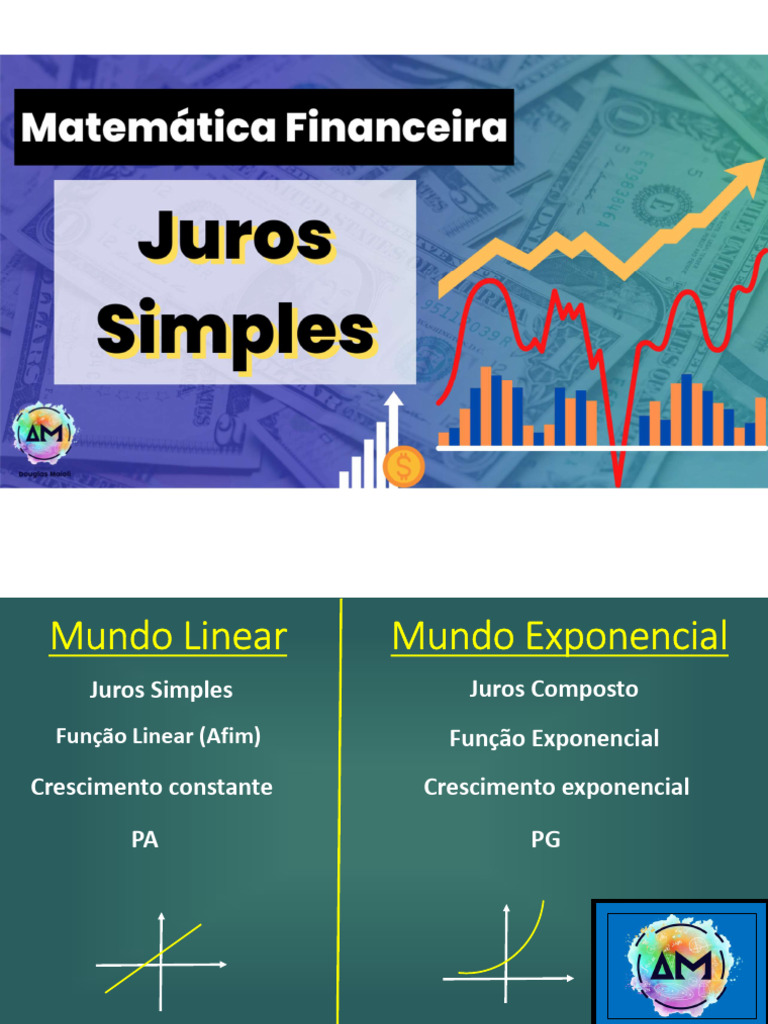 Aula 1 - Matemática Financeira - Juros Simples | PDF