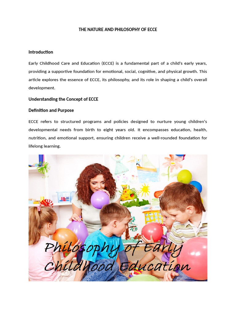 The Nature and Philosophy of Ecce | PDF | Learning | Intelligence