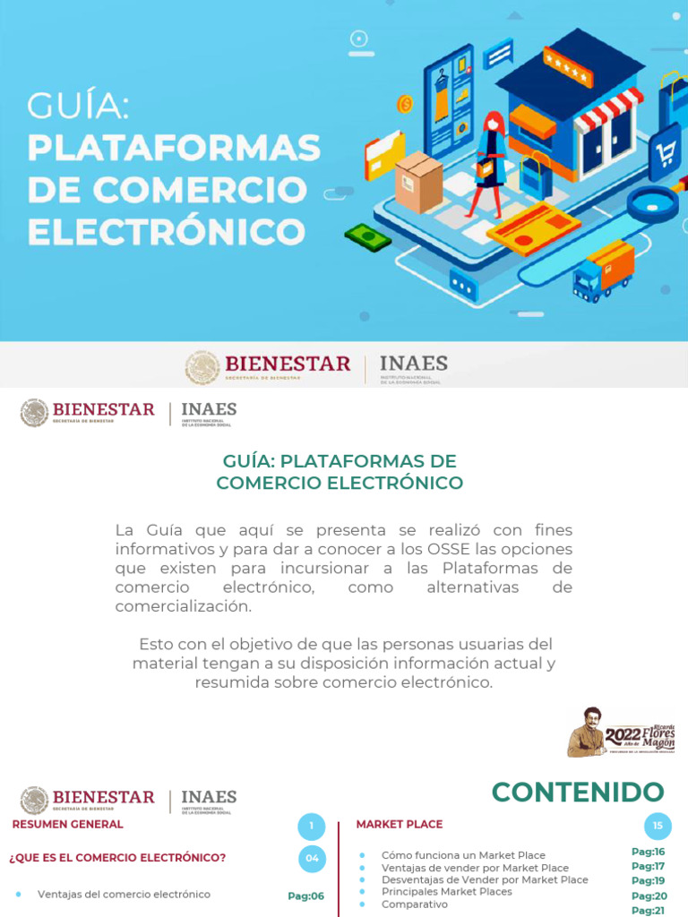 Guía de Plataformas de Comercio Electrónico | PDF | Comercio ...
