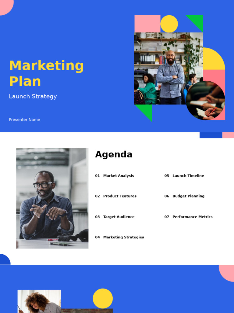 Modern Shapes Marketing Plan Presentation | PDF | Marketing ...