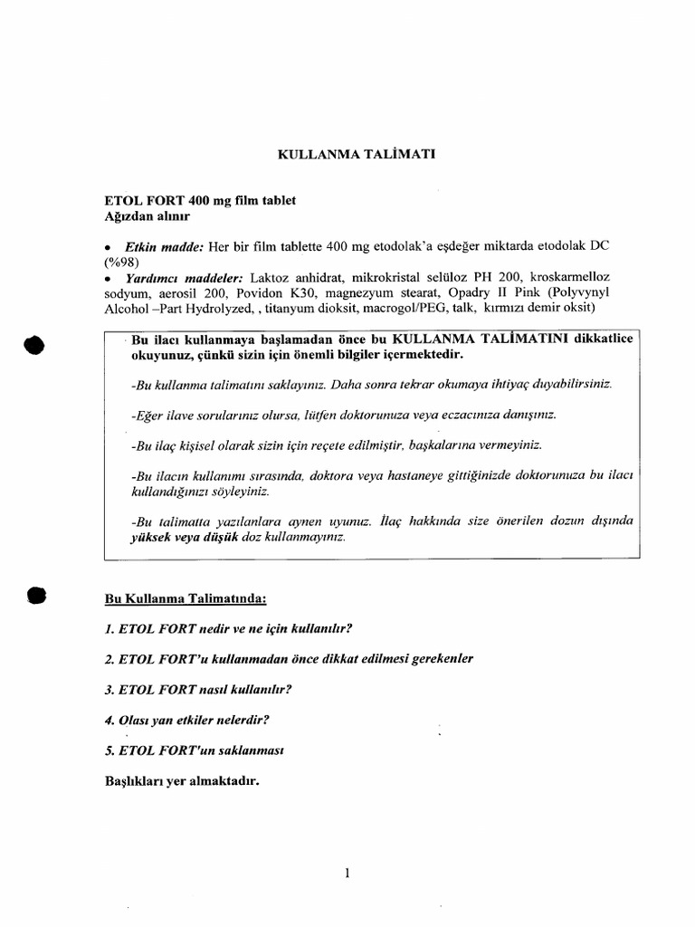 Etol | PDF