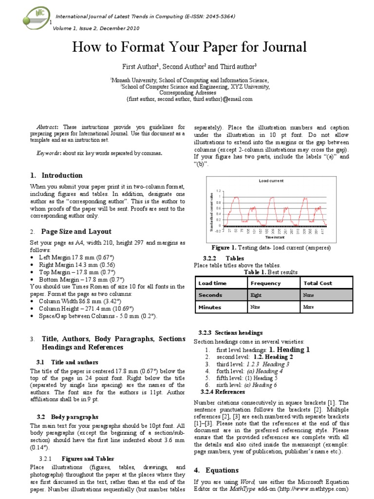 Paper Format | PDF | Paragraph | Typefaces
