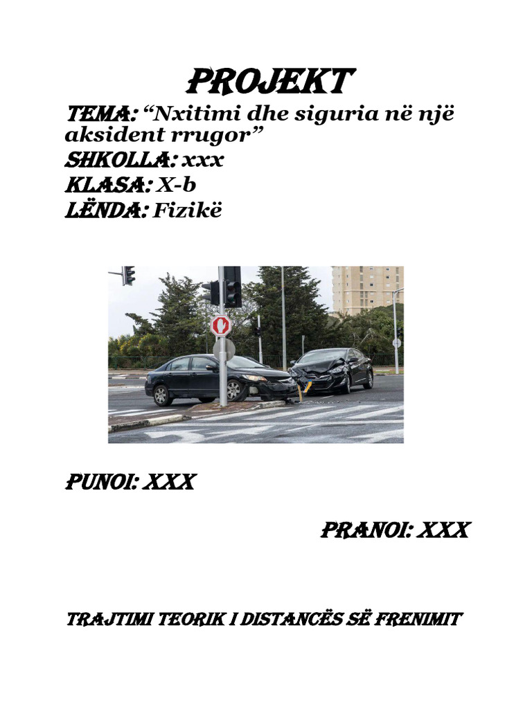 Fizike 10 Projekt | PDF