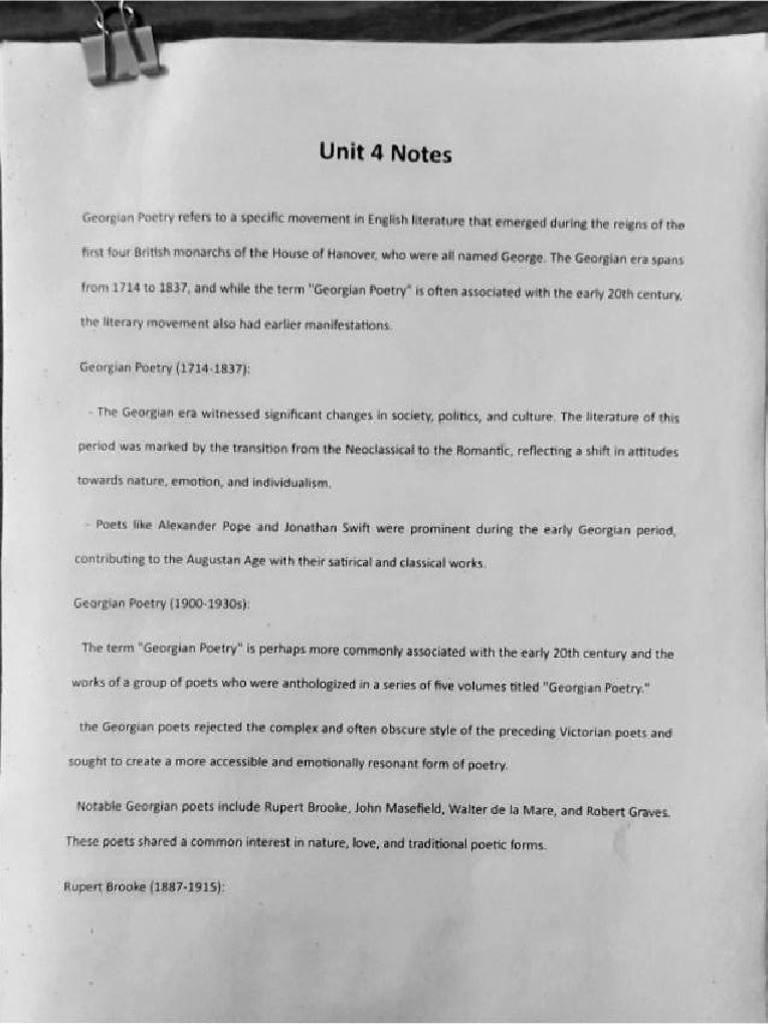 History Unit - 4 | PDF