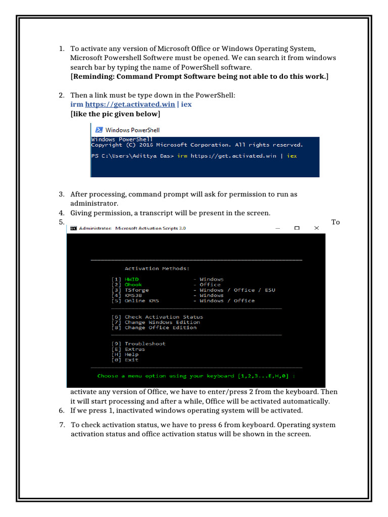 Microsoft Activation | PDF