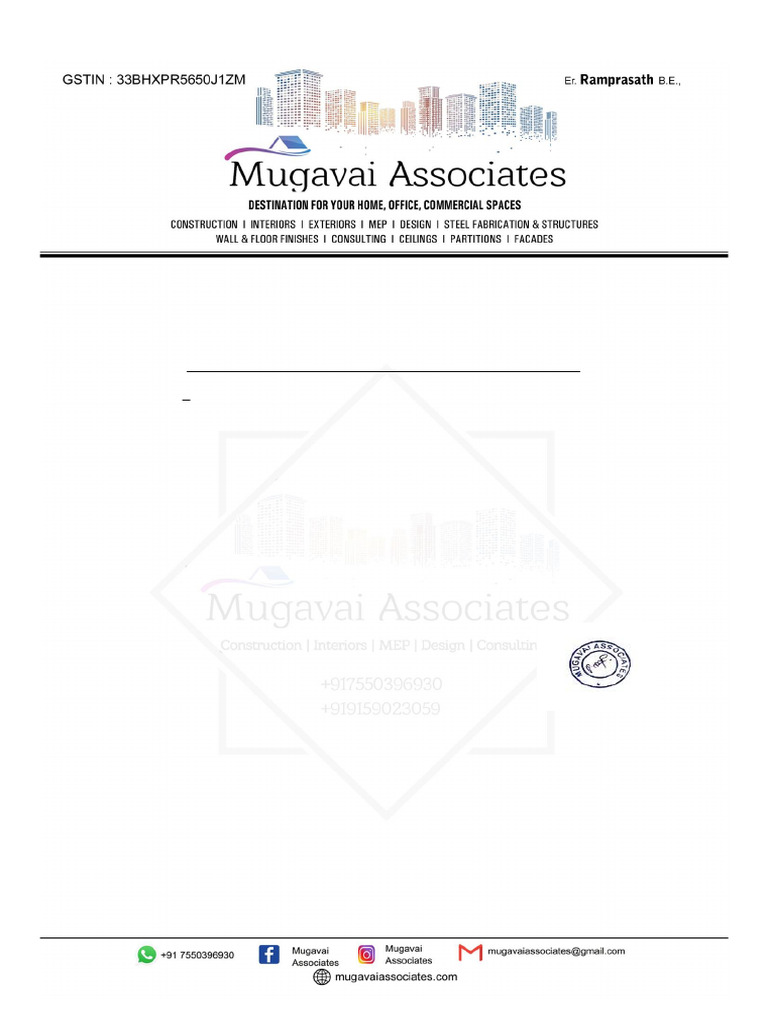 Internship Letter - Logesh | PDF