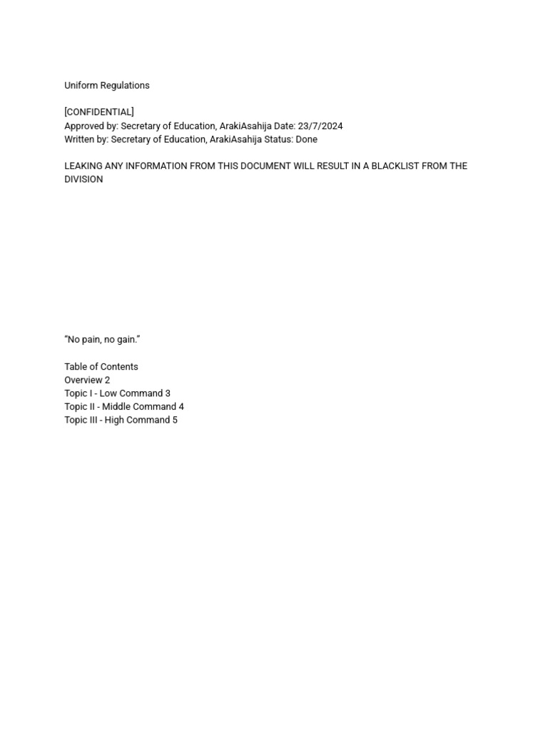 Detain and Arrest Manual | PDF