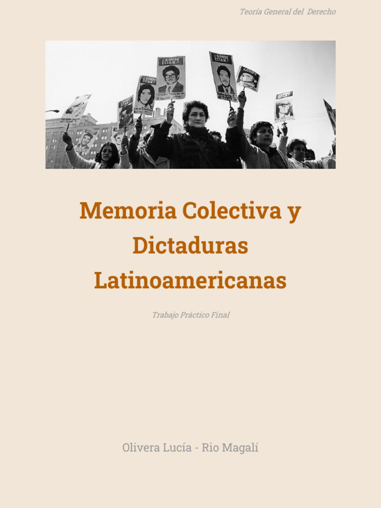 Dictaduras en América Latina y DDHH | PDF | Dictadura | Gobierno