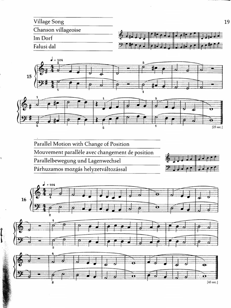 Bartok - Mikrokosmos Vol. 1-12 | PDF