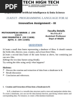 R Dplyr CheatSheet | PDF