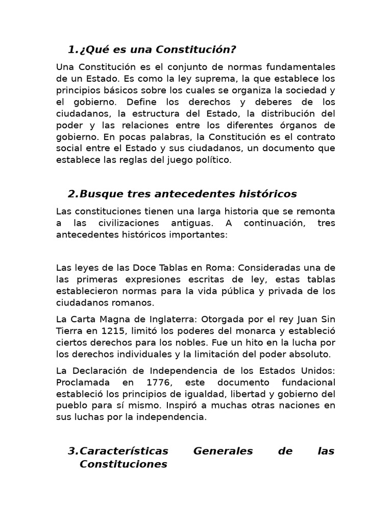 Trabajo de Historia Del Constitucionalismo de Nicaragua | PDF | Constitución | Ciencias Políticas