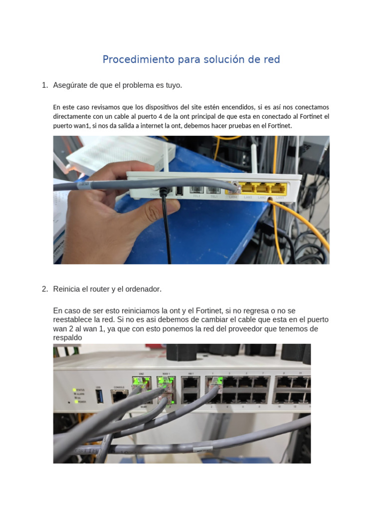 Procedimiento para Solución de Re1 | PDF