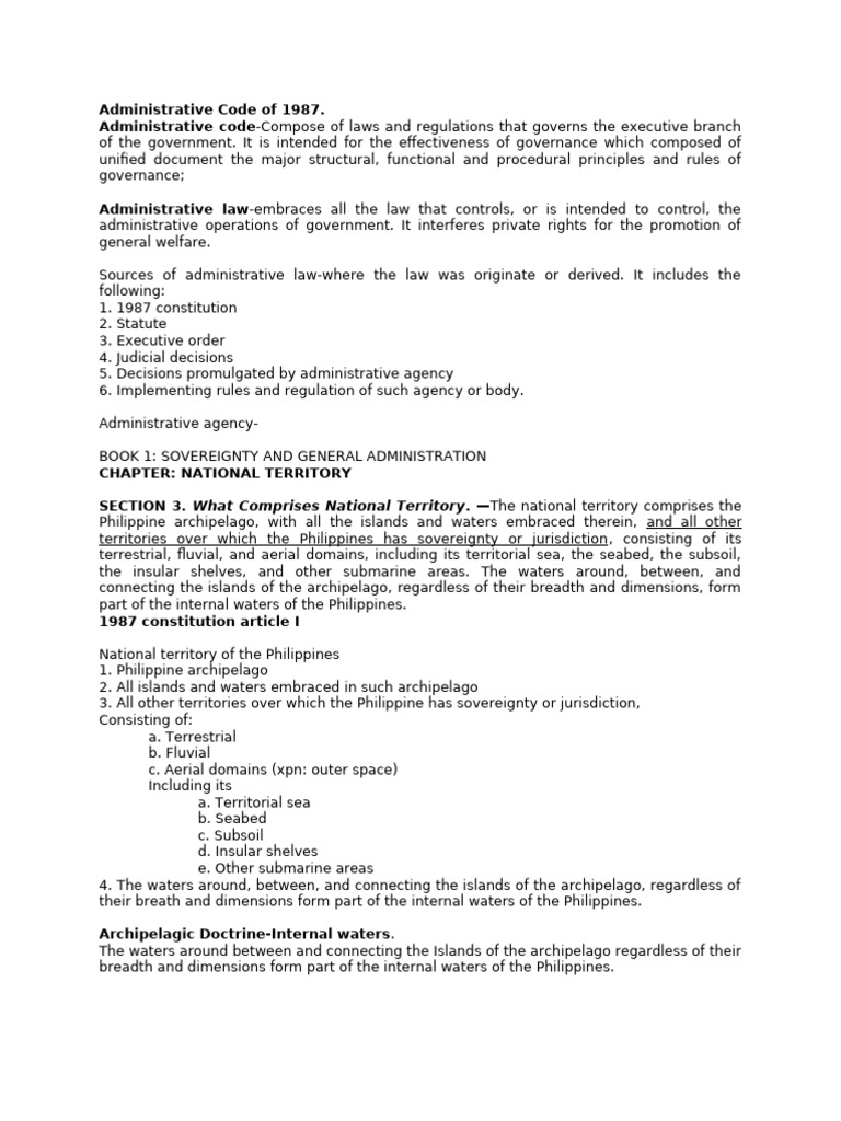 Administrative Code of 1987 | PDF | Naturalization | Citizenship