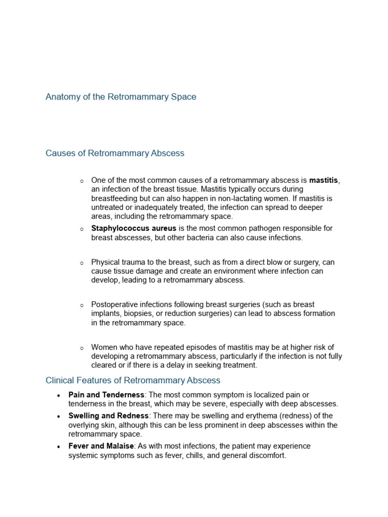 Breast | PDF | Vein | Breast Cancer