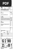 CMR Consignment Note Template | PDF