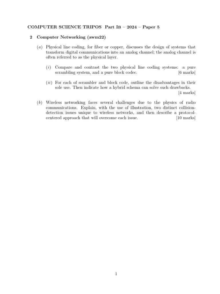 Computer Networking Challenges and Solutions | PDF
