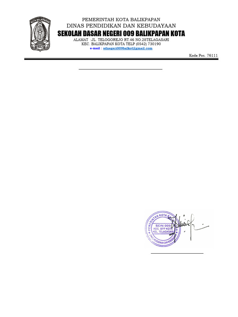 Surat Tugas Pramuka Rizky Ade Abrian | PDF