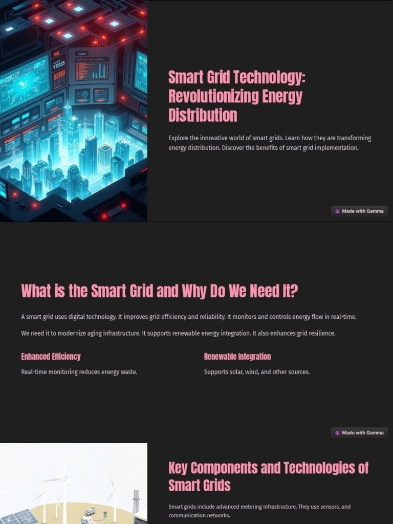 Smart Grid Technology: Benefits & Future | PDF | Smart Grid ...