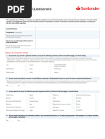 Sanctions Assessment Questionnaire Form | PDF | Banks | Economies