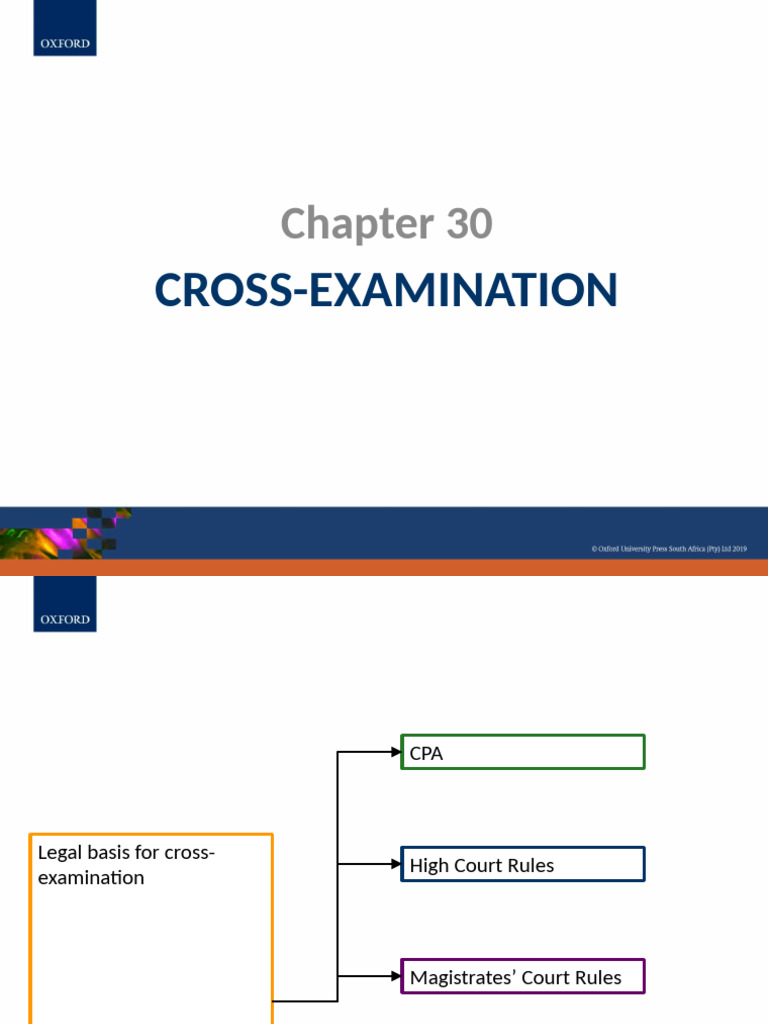 Cross Examination-1 | PDF