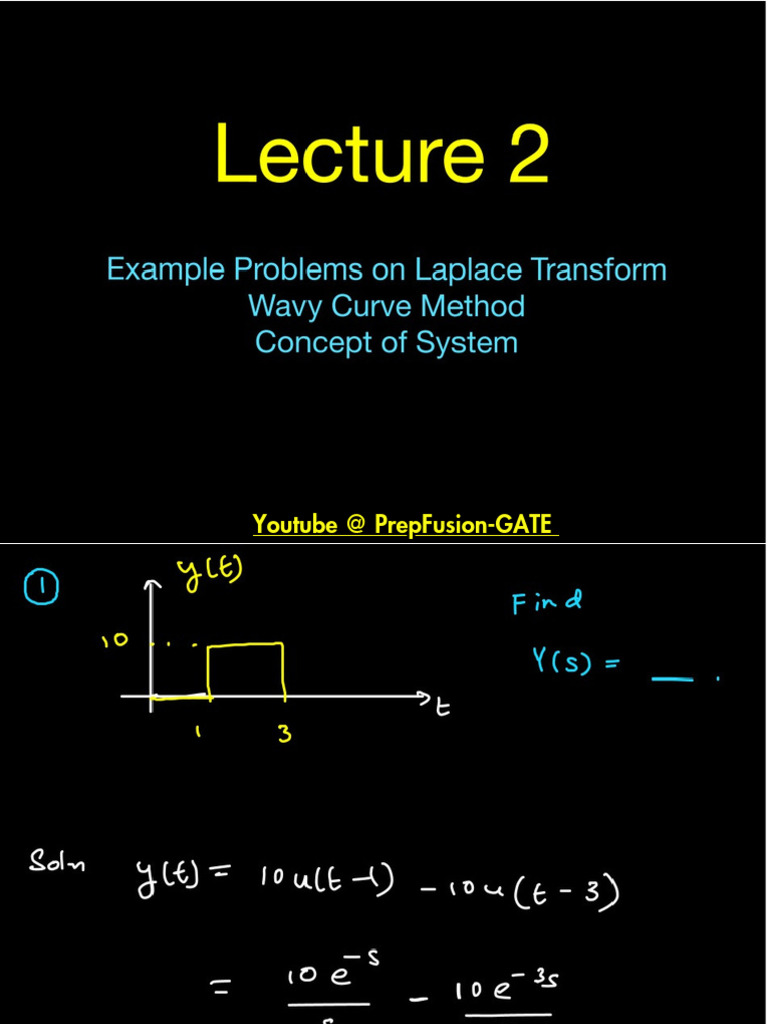 Lec 2 - Basics of Control System PDF | PDF