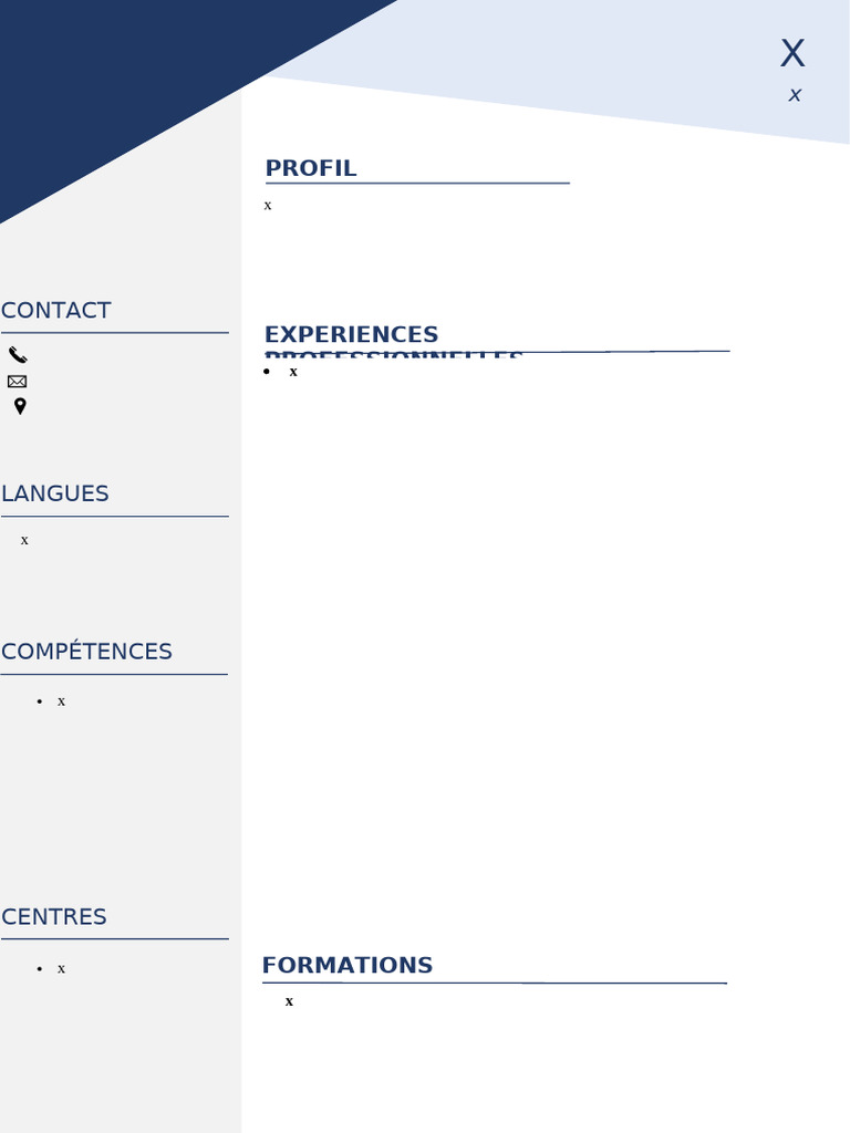 Profil professionnel et compétences clés | PDF