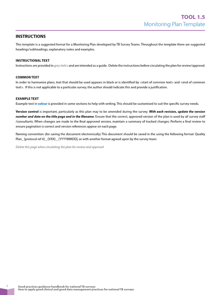 Remote Monitoring Visit Report Template | PDF | Regulatory Compliance ...