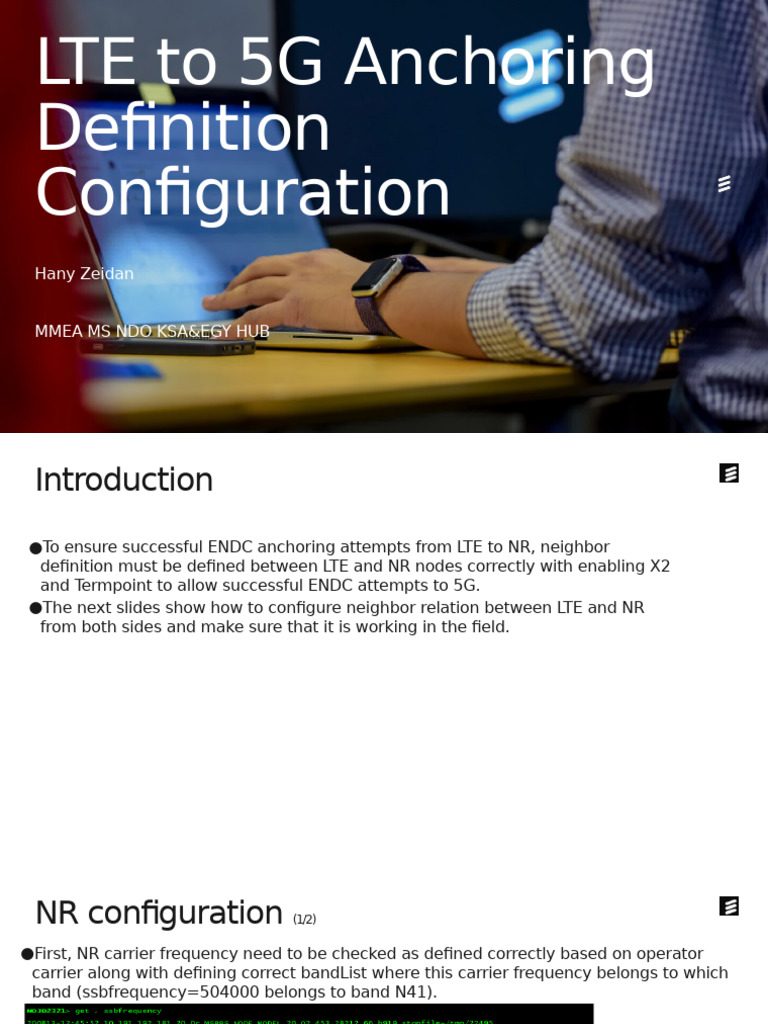 LTE To 5G Anchoring Definition Configuration | PDF | Mobile ...
