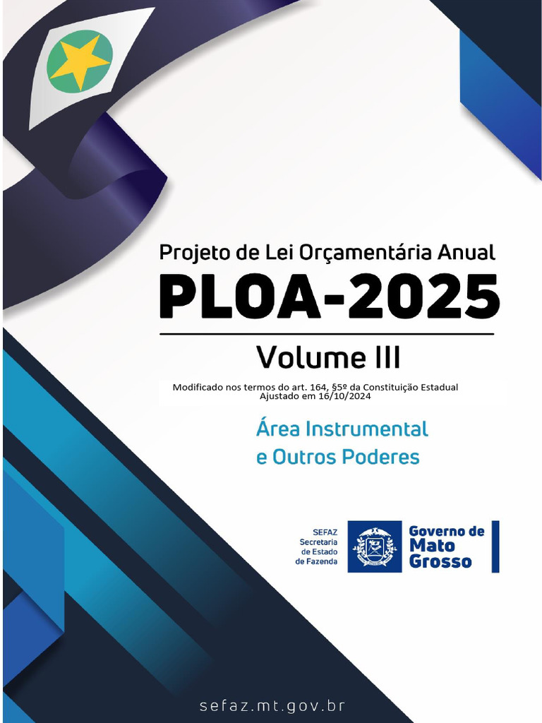 Ploa Mt 2025 - Volume 3 | PDF | Produto interno bruto | Deflator do PIB