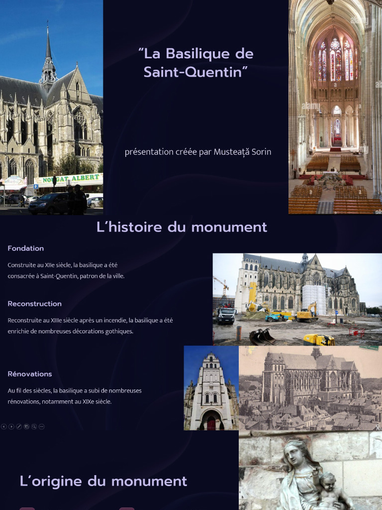 La Basilique de Saint Quentin | PDF