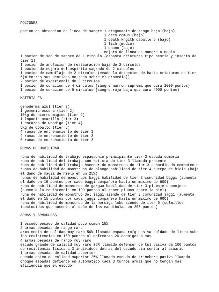 Objetos Que Tengo | PDF | Proteger