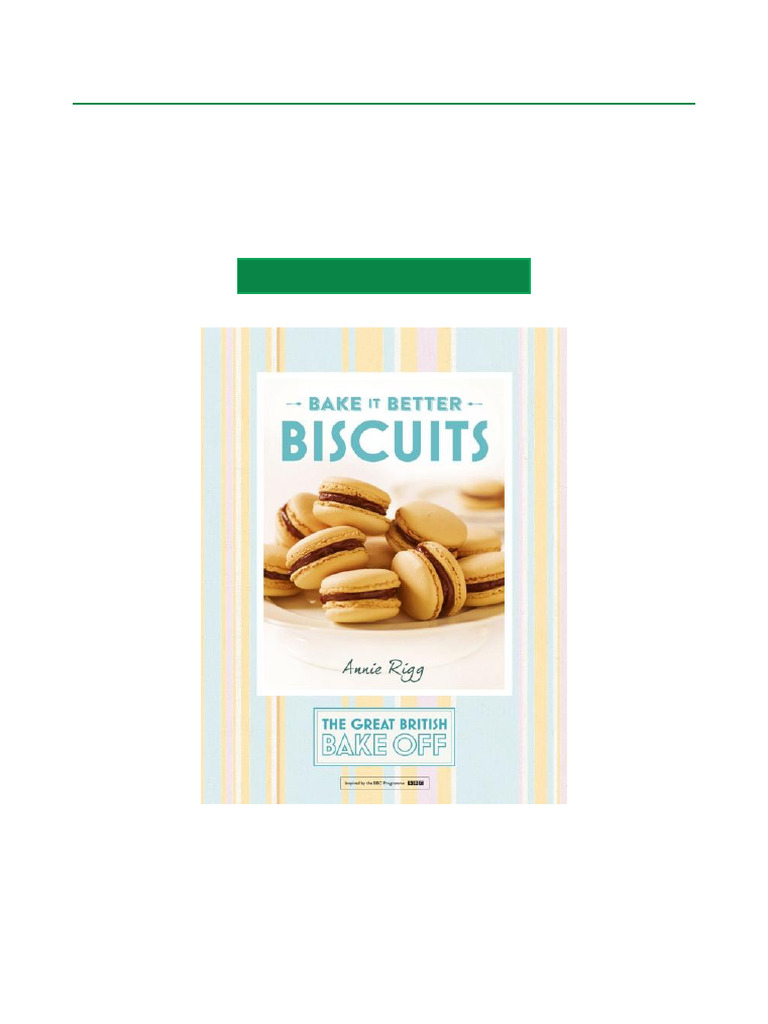 Exclusive Own Great British Bake Off Bake it Better (No.2) Biscuits ...