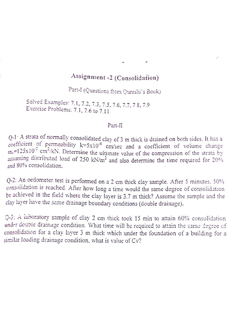 Lec4ConsolidationProblemsheeet | PDF