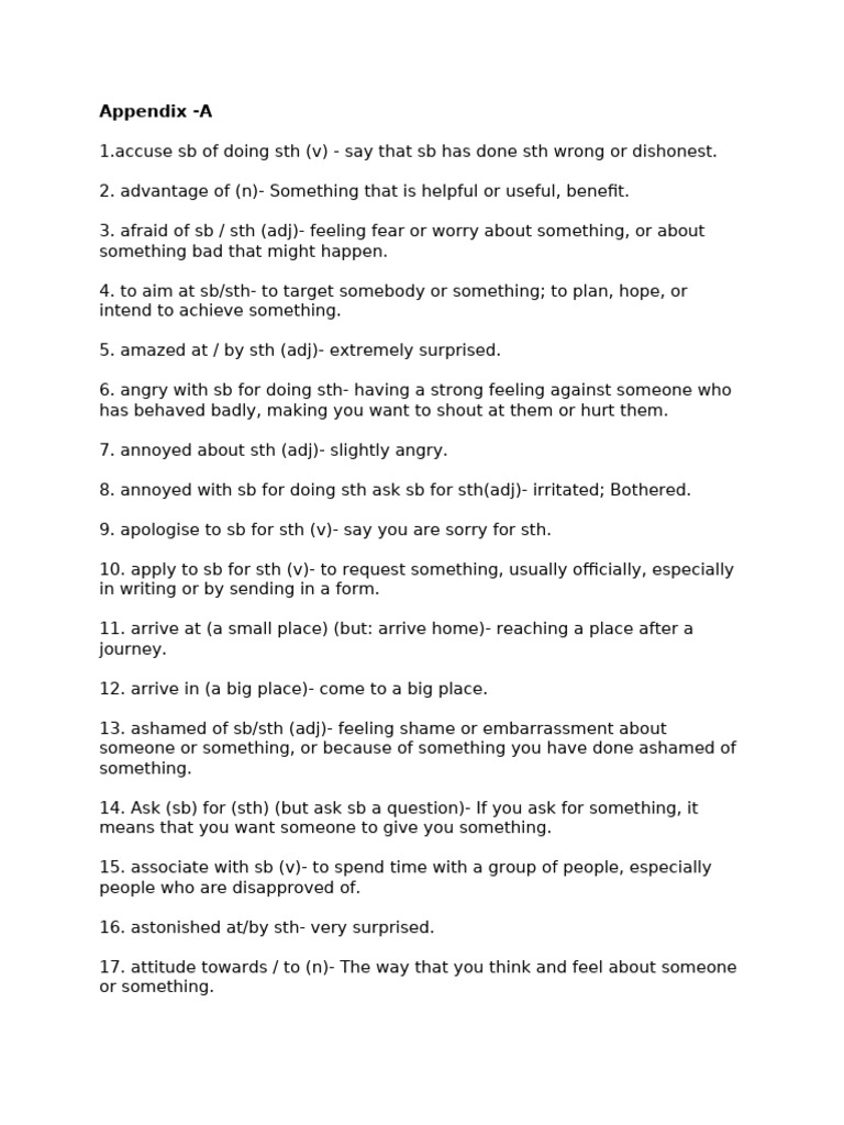 Round up 5 Appendix 1 | PDF