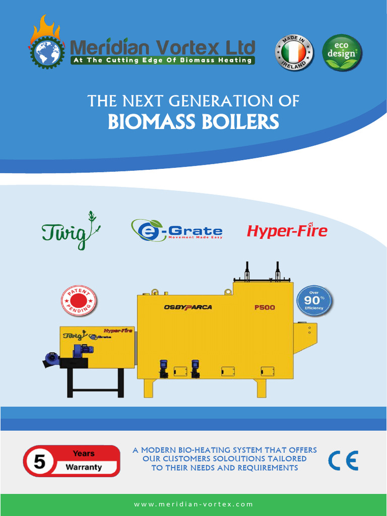 Me Rid an Vortex Brochure | PDF | Combustion | Boiler