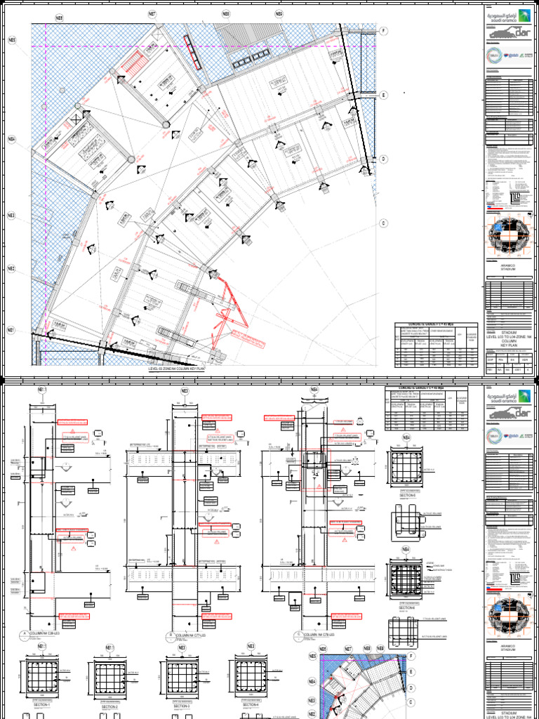 N9 & N4 L4 Column | PDF | Technical Drawing | Drawing