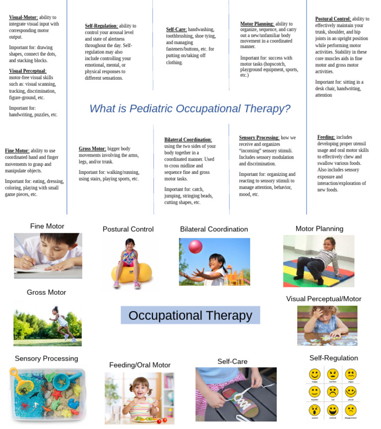 What Is Pediatric Occupational Therapy | PDF | Perception | Emotional ...