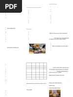 CACFP Weekly Menu Template | PDF | Meal | Lunch