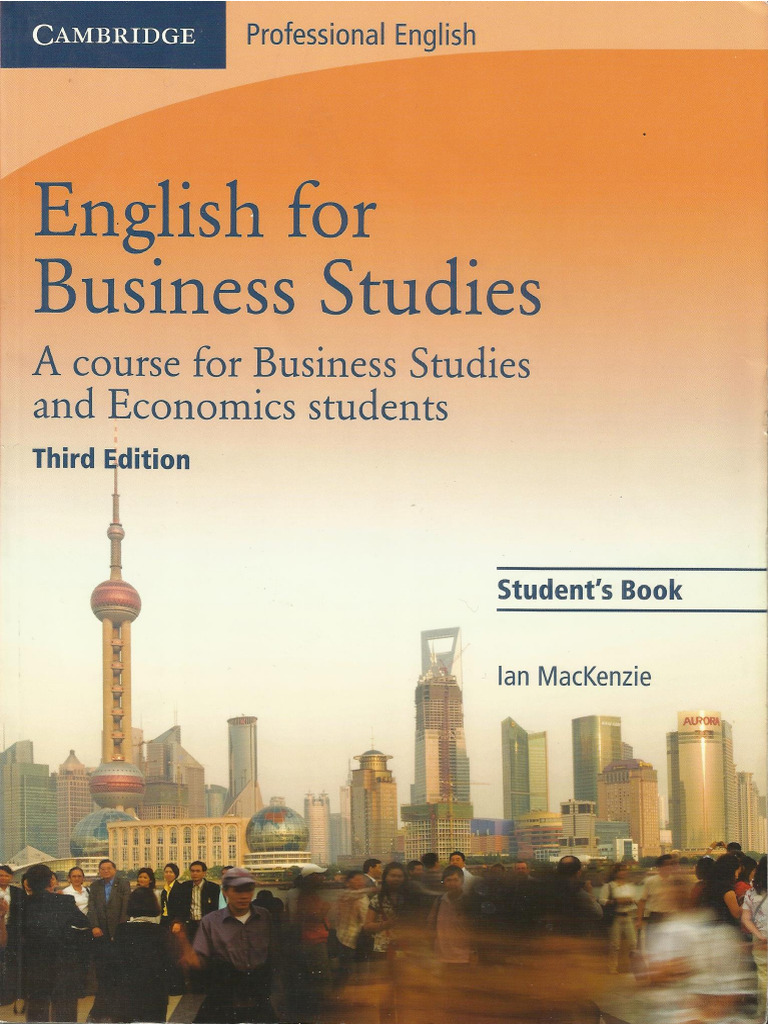 English For Business Studies | PDF