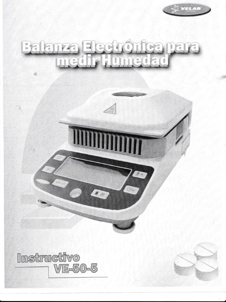 Termobalanza Manual. | PDF