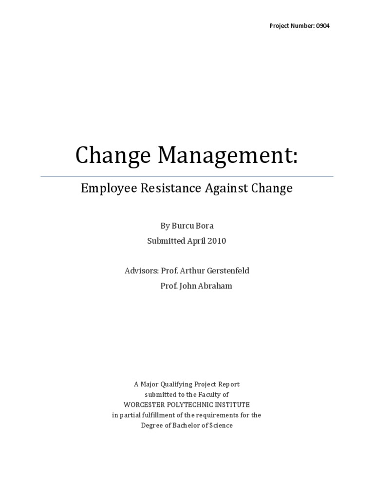 Change Management | PDF