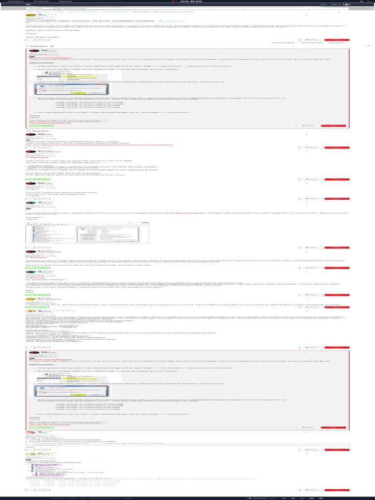 Solved - XIlinx Platform Cable Windows 10 Driver Installati... - Community Forums | PDF | Device ...