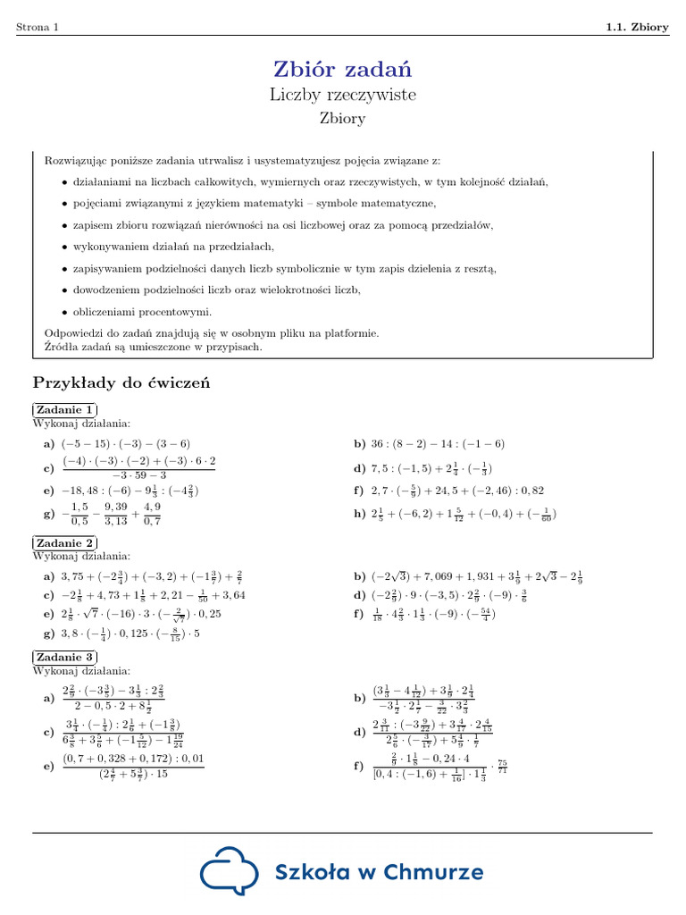 1 1 Zbior Zadan | PDF