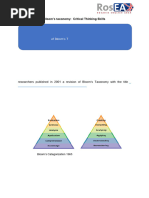 Barrett's Taxonomy (Quick Ref Guide) | PDF