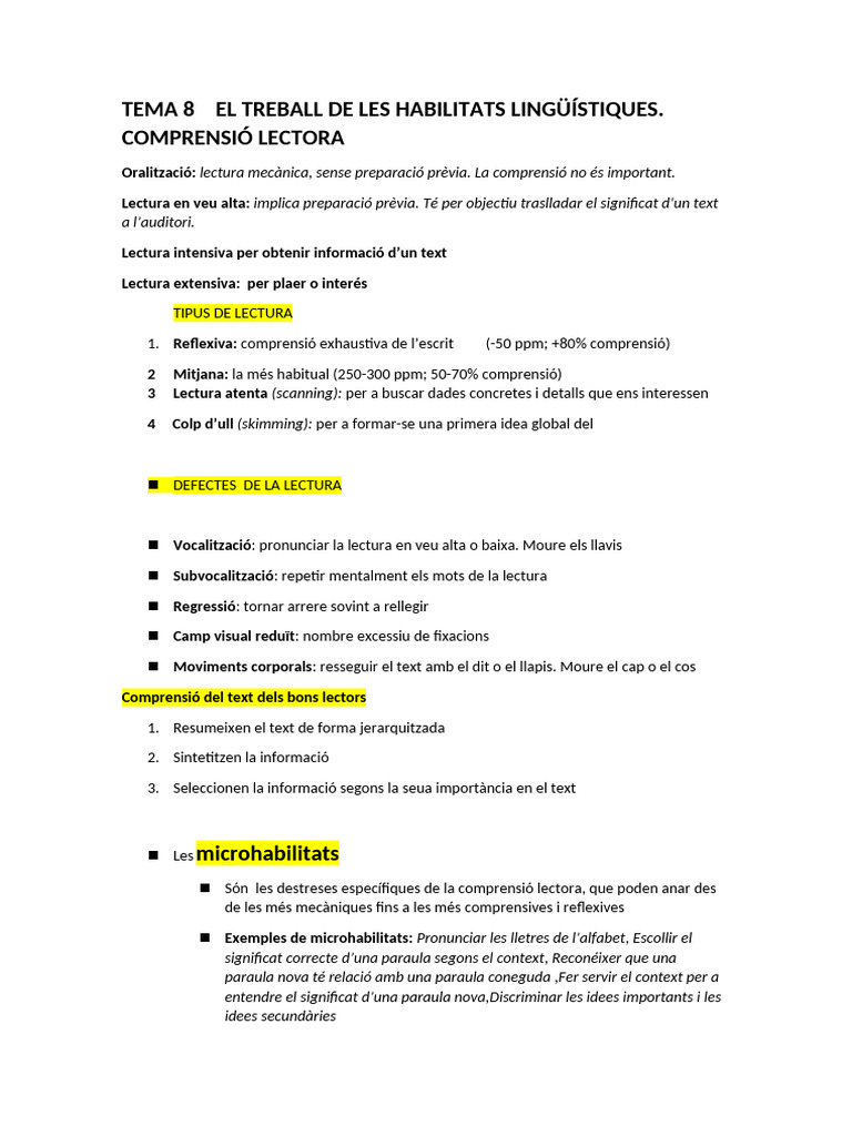 TEMA 8 Rsum | PDF