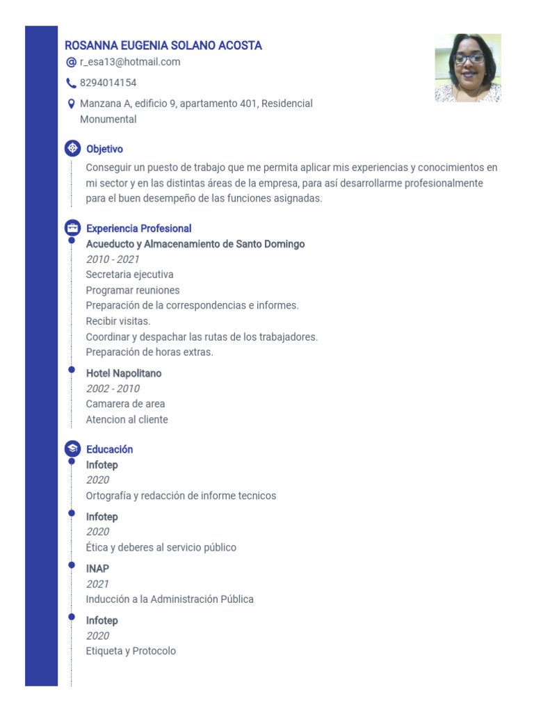 CV - Rosanna Solano 2021 | PDF