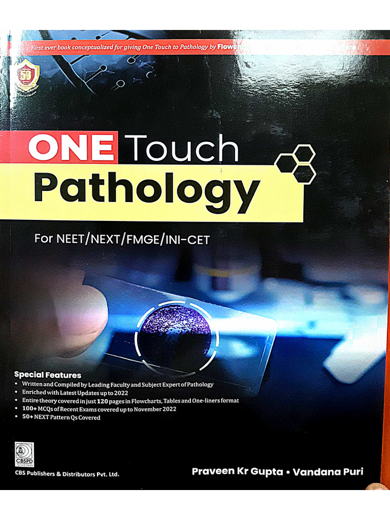 One Touch Pathology For Neet | PDF