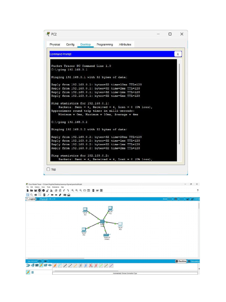 DCN Practical 24 and 25 | PDF