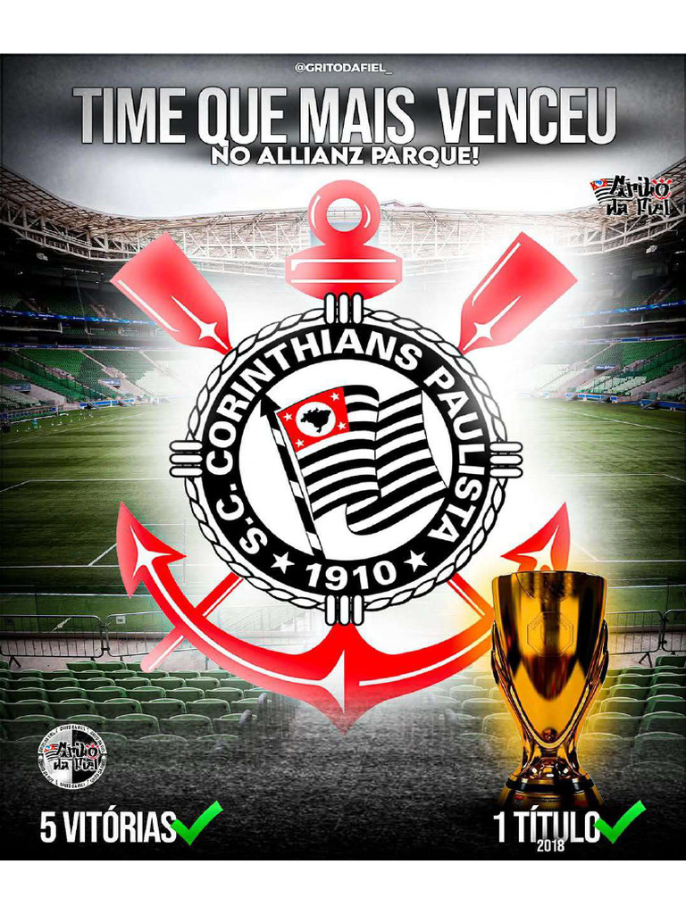 Número de Vitórias Do Corinthians No Allianz Parque | PDF