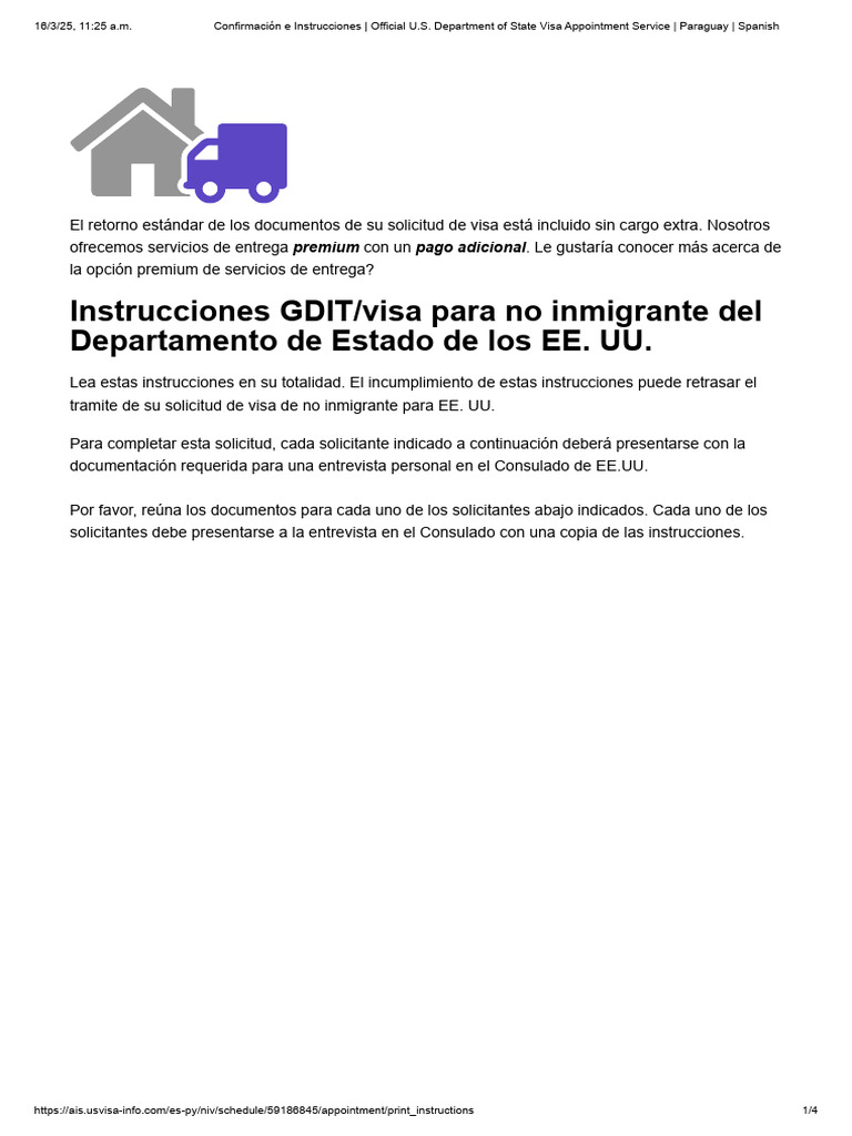 Confirmación e Instrucciones PDF 2 | PDF | Visa de viaje | Pasaporte
